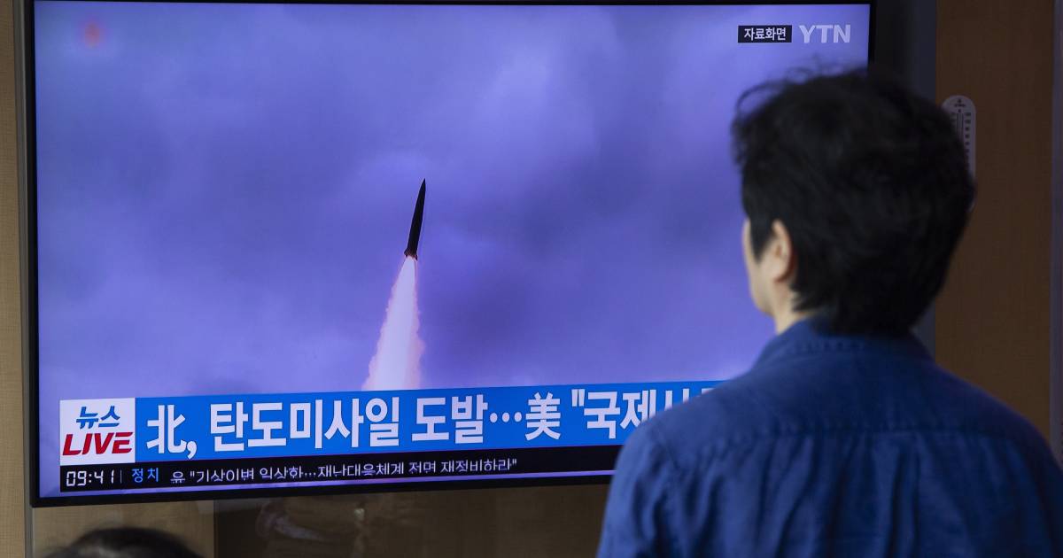 La Corée du Nord tire deux missiles vers la mer du Japon | Monde | 7sur7.be