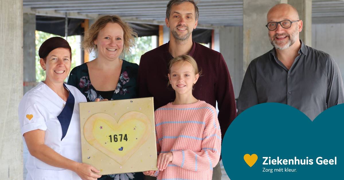 Féline (12) zamelt 1.674 euro in voor nieuw kinderziekenhuis met vierde ...