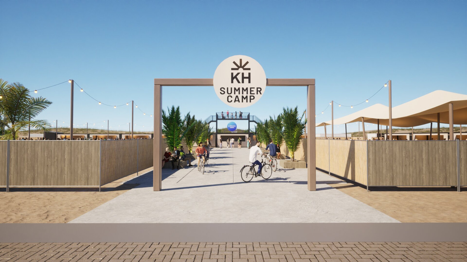 Deze zomer is ‘KH Summer Camp’ dé ‘place to be’ aan zee | Foto | hln.be