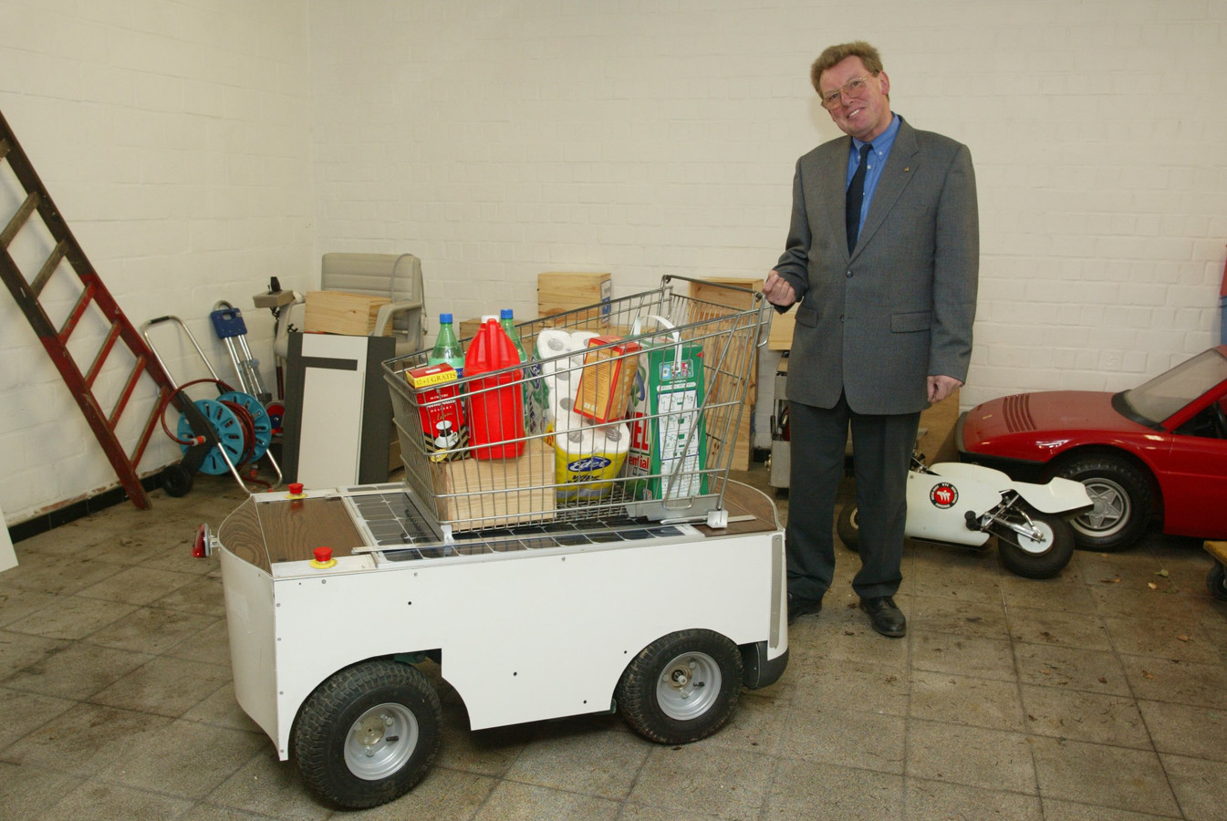 LEVENSVERHAAL. Luc Deprez (81), uitvinder van de zelfrijdende ...