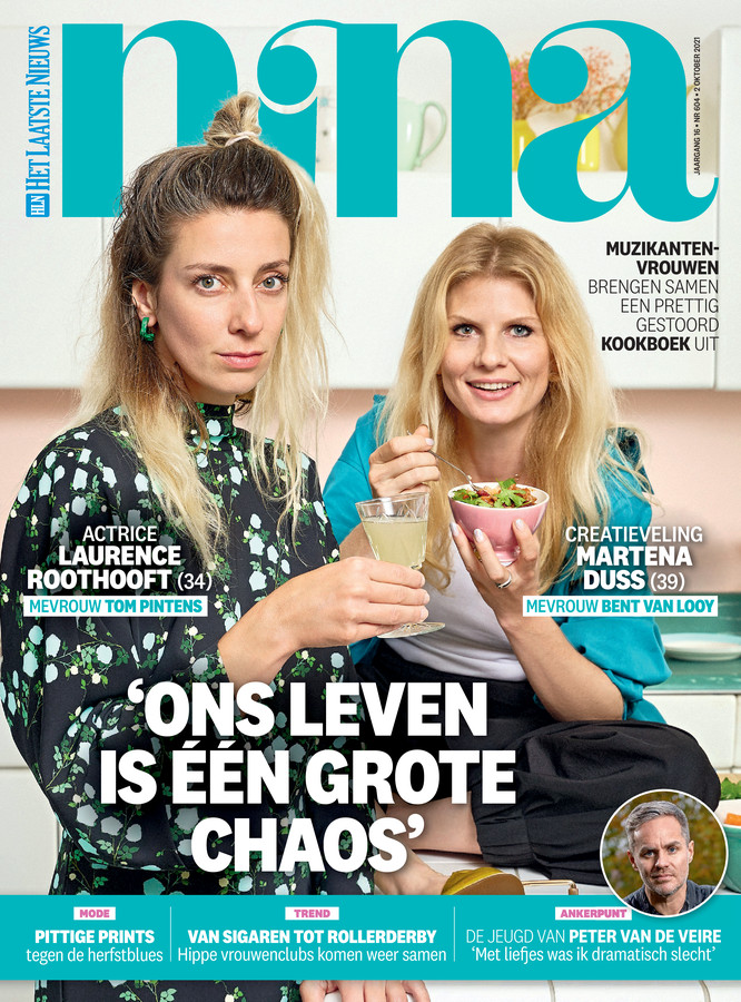 Voorproefje van NINA met actrice Laurence Roothooft en creatieveling ...