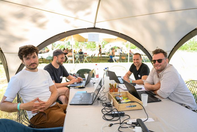 Op bezoek in het Landschapskantoor Rumst, waar bedrijven in openlucht ...