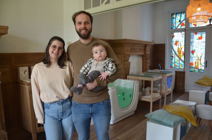 Kevin (33) en Stephanie (32) starten babyspa en groepspraktijk voor ...