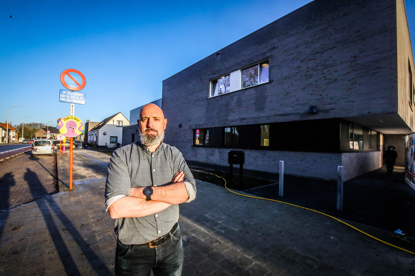 In basisschool De Drie Beertjes ‘glijden’ ze hun nieuwe gebouw in ...