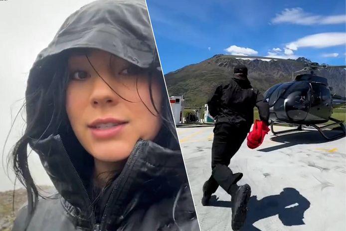 KIJK. Kletsnatte wandelaar eist nieuwe regenjas van The North Face dus vliegen ze met helikopter ...