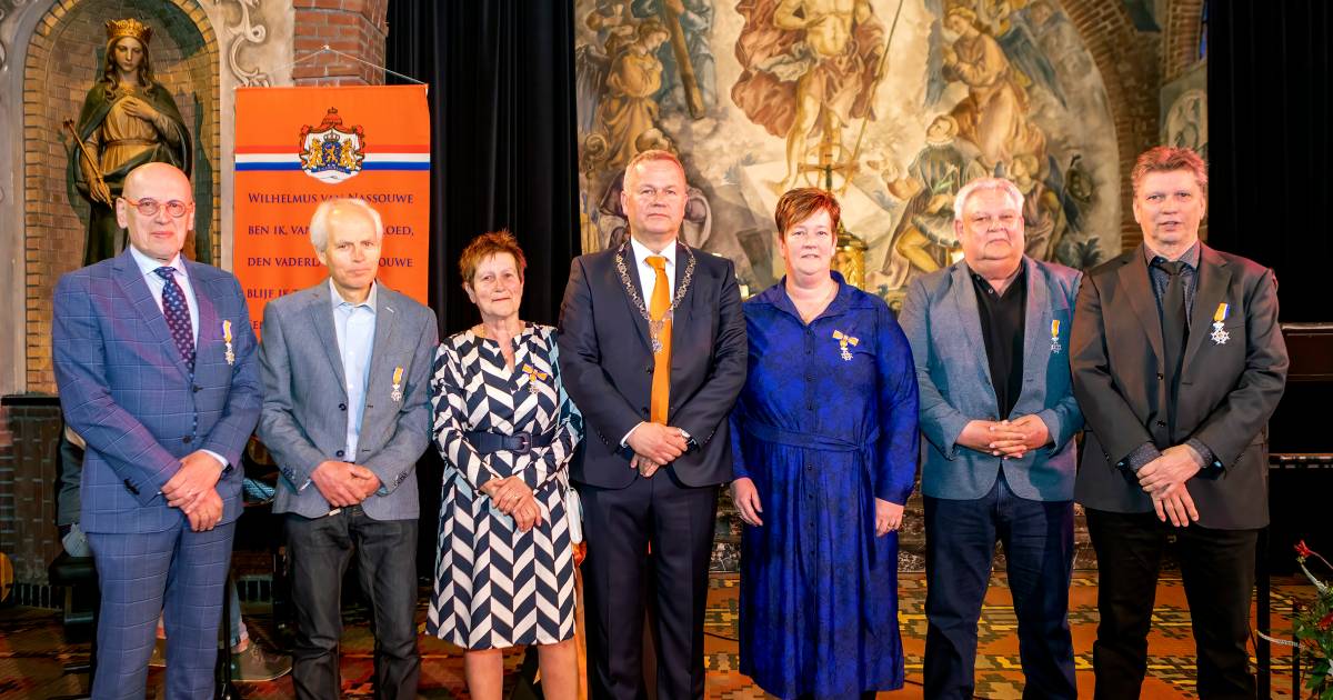 Goirle voegt twee Ridders en vier Leden toe aan de Orde van Oranje ...