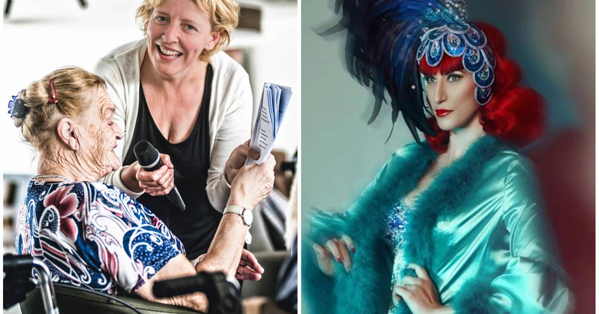 Uit de kleren in het rusthuis: Burlesque artieste komt zondag naar ...