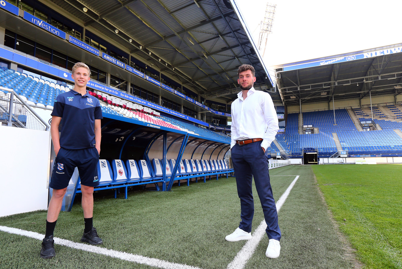 Ingmar Mulder en Joris Voest, Ruinerwoldigers bij sc Heerenveen, weten ...