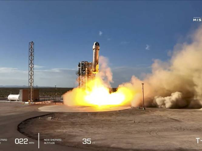 Blue Origin-raket faalt na lancering onbemand ruimtevaartuig ...