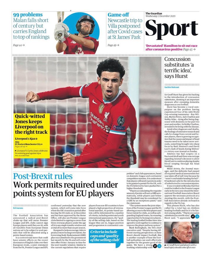 Engelse kranten: Klaassen speelde beste wedstrijd ooit op Anfield, een ...