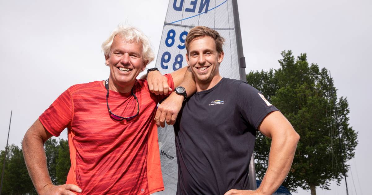 Zeiler Nicholas Heiner kan inmiddels wél samenwerken met zijn vader Roy | Andere sporten | AD.nl