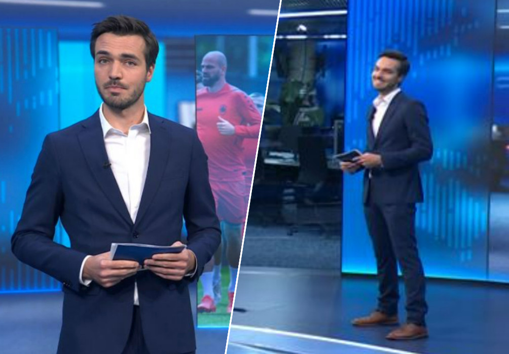 Het eerste VTM NIEUWS van nieuw sportanker gemist? Herbekijk het hier ...