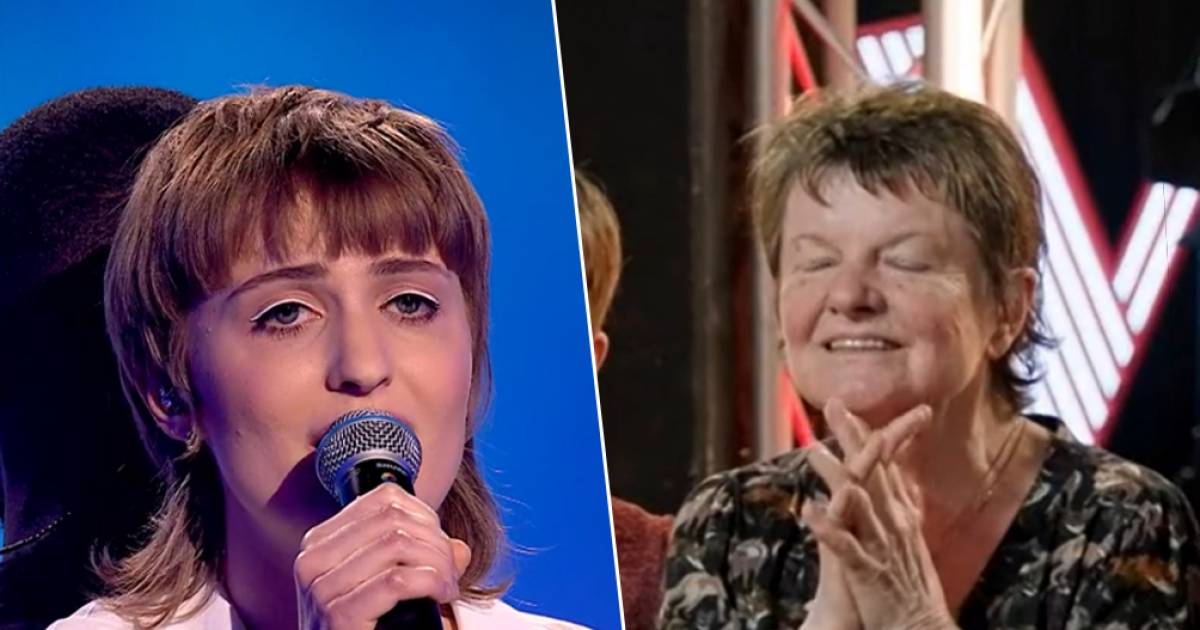 Hartverwarmend: Janine Bisschops supportert voor haar kleindochter Kaat ...