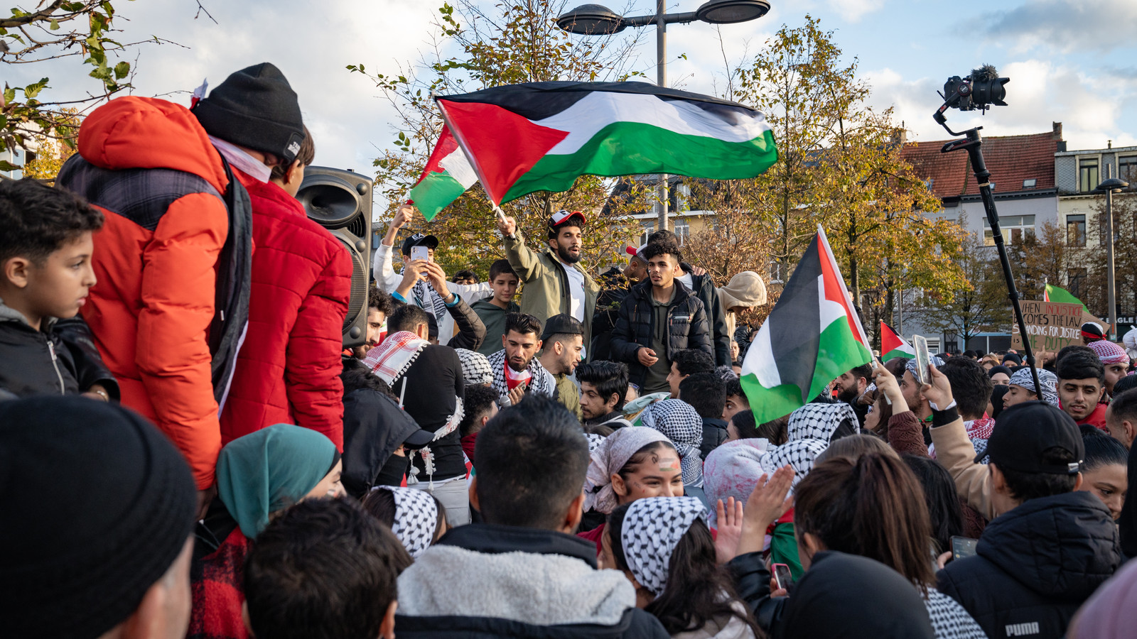 1.000 actievoerders protesteren tegen oorlog in Gaza: “Na 75 jaar ...