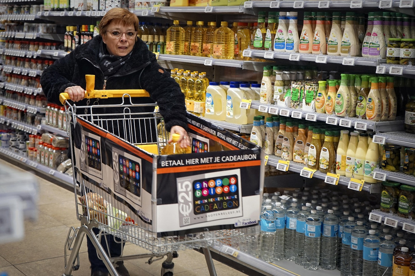 Natacha (54) mag twee minuten gratis winkelen dankzij actie Shop en ...