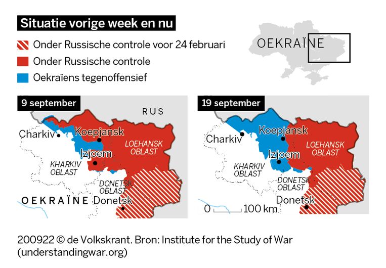 Russen verliezen ruim 150 tanks en meerdere vliegtuigen in tegenoffensief