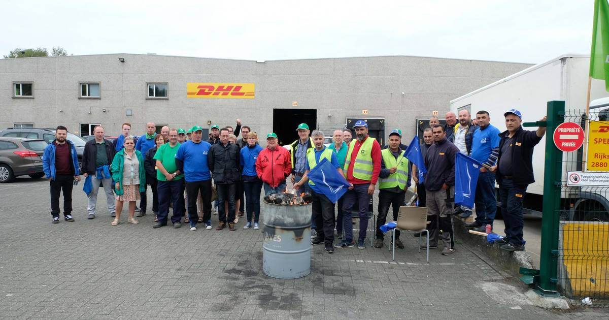 Personeel DHL blijft staken | Bornem | hln.be
