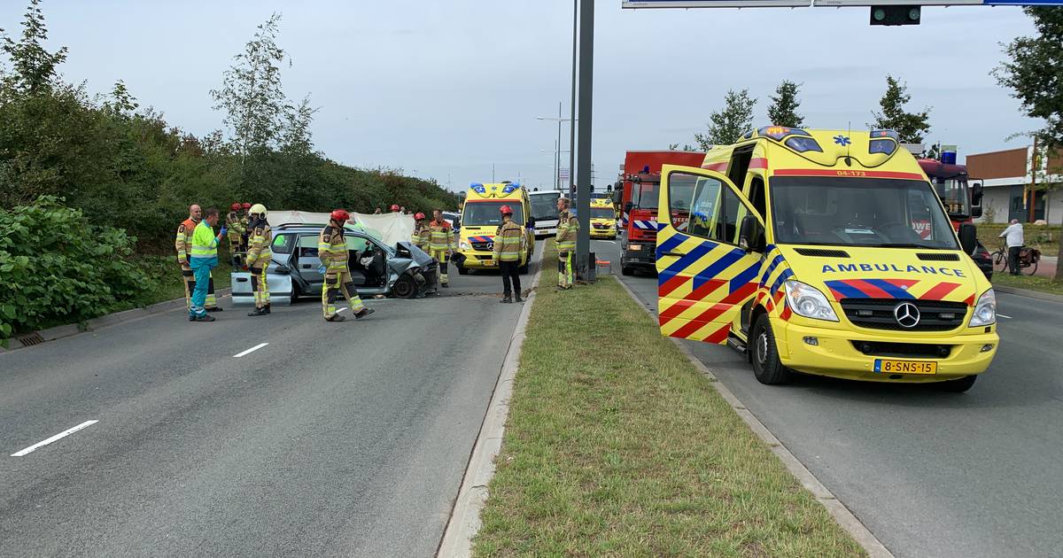 Man (70) overlijdt na frontale botsing op bewegwijzeringspaal bij Deventer | Deventer | tubantia.nl