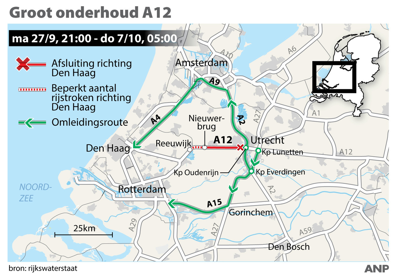 Dit is waarom de gevreesde afsluiting van de A12 écht nodig is: ‘Als we ...