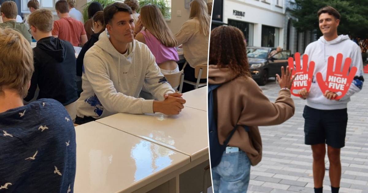 Conner Rousseau keert twee dagen terug naar oude school SJKS: eerst om ... Conner Rousseau keert twee dagen terug naar oude school SJKS: eerst om ...