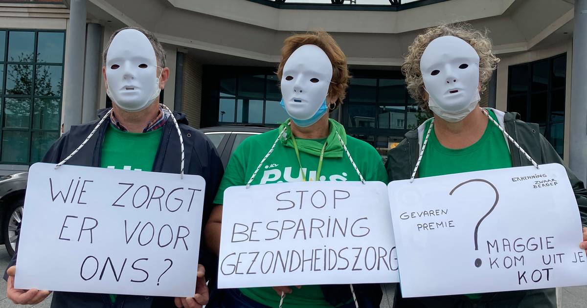 Witte woede aan AZ Sint-Elisabeth in Zottegem | Zottegem | hln.be