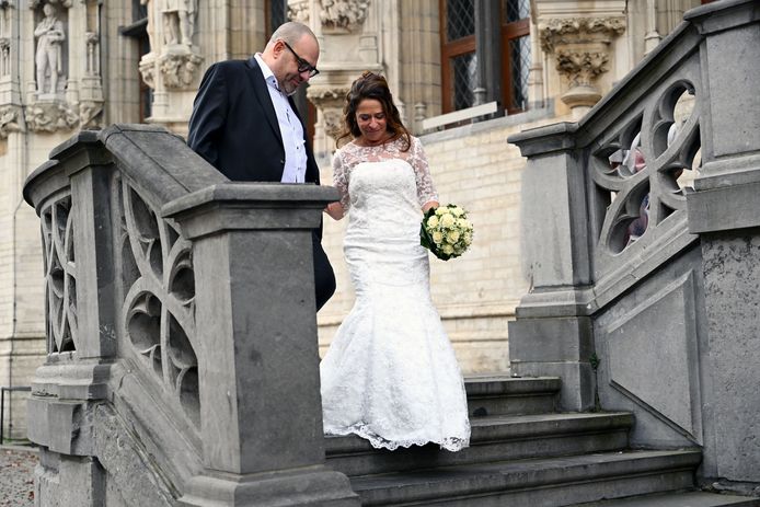 Erik De Rop (Café Bardot) trouwt met grote liefde Els Bielen en het ...