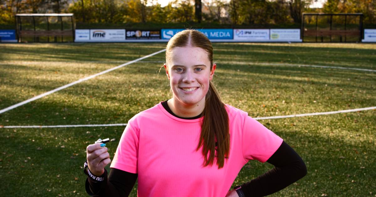 Maud (17) in finale van scheidsrechter van het jaar: ‘Op een vervelende ...