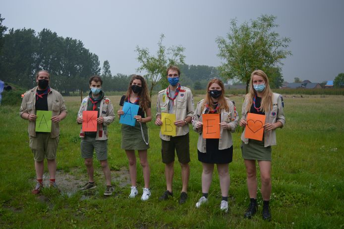 Scouts Were Di start Akabe tak op | Wichelen | hln.be