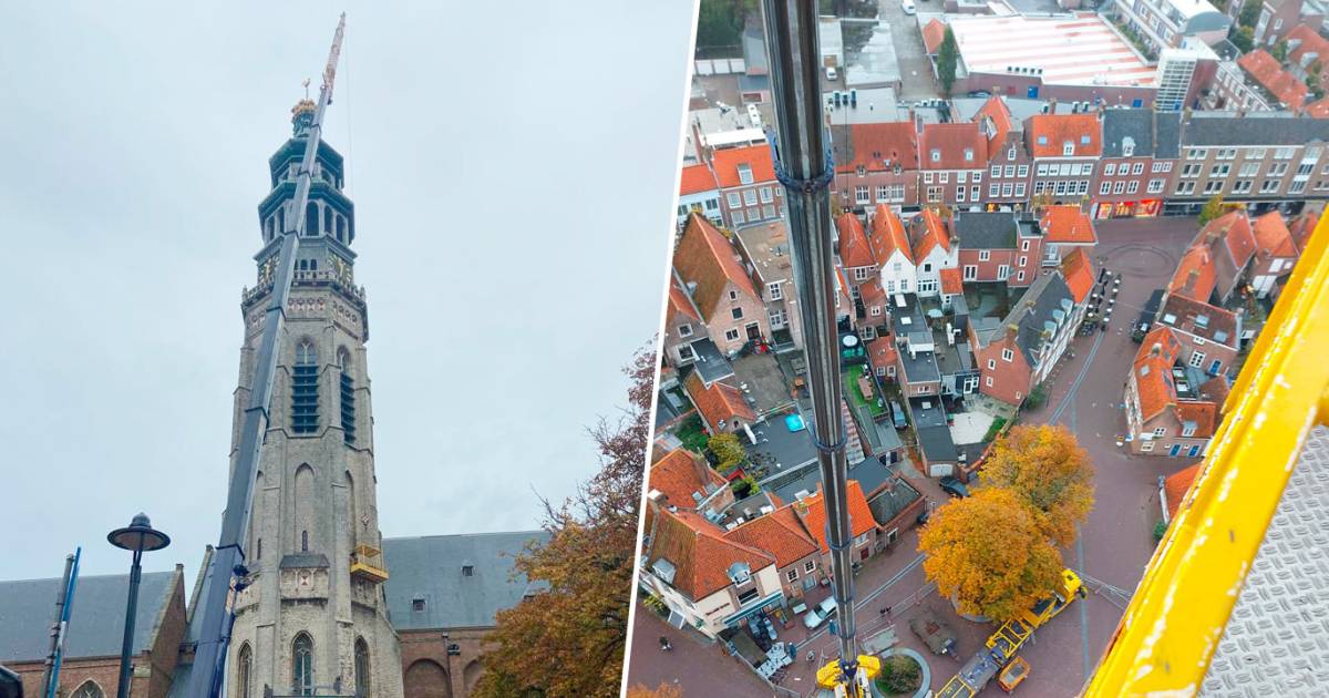 Onderhoudsklus Lange Jan is een bijzondere: ‘De kraan is in Serooskerke ...