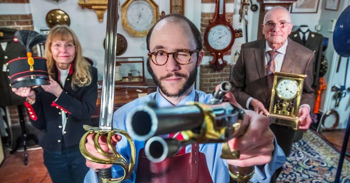 Sabel van de Slag bij Waterloo ligt ‘gewoon’ bij antiekwinkel van ...