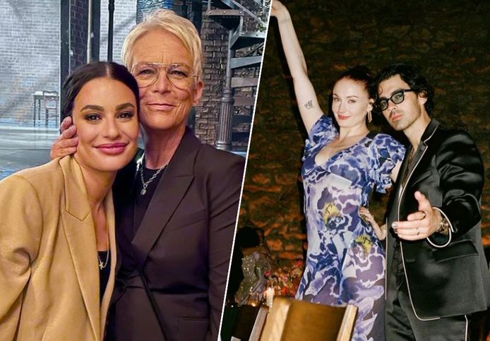 CELEB 24/7. Jamie Lee Curtis bezocht Lea Michele en Sophie Turner ...