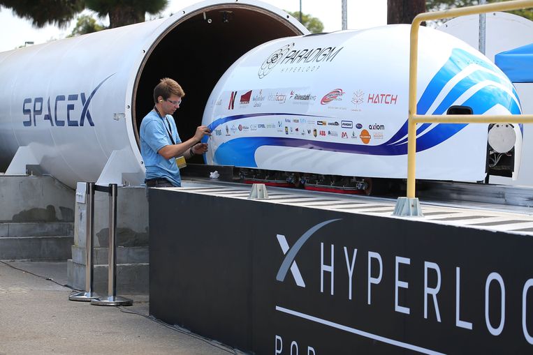 Met deze duizelingwekkende snelheid vlieg je binnenkort door de tunnel van de Hyperloop