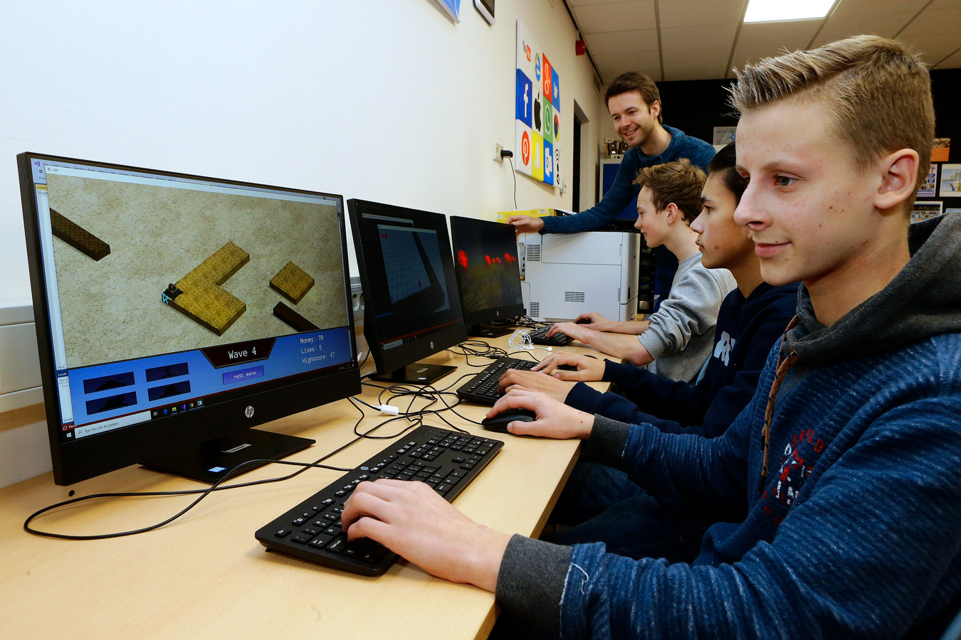 Les in game design op Altena College: ‘Dromen over eigen Call of Duty ...