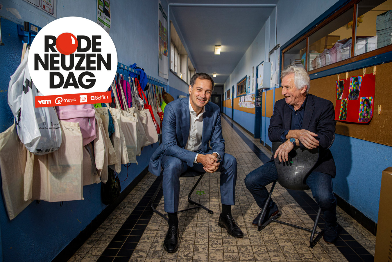 INTERVIEW. Premier De Croo en ‘meester Dirk’ van zedenleer: “Ik wilde gewoon Alexander zijn ...