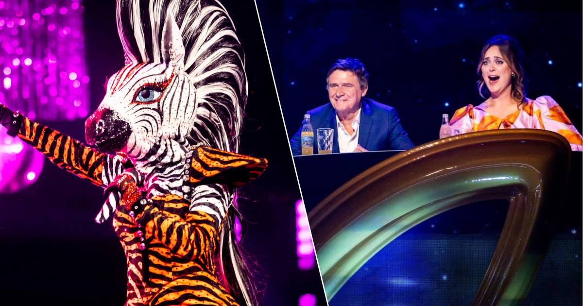 KIJK. Zebra heeft meteen streepje voor in ‘The Masked Singer’: “Die kan ...