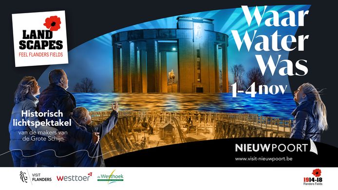 Stormloop op tickets voor historisch lichtspektakel Waar Water Was: “We bouwen speciaal twee ...