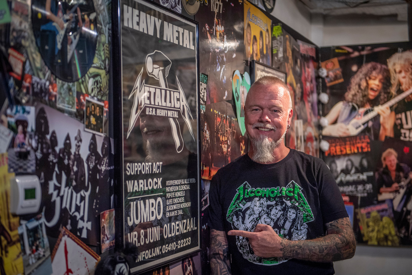 Hoe Metallica in 1984 Jumbo Dancing in Oldenzaal platspeelde: ‘En de ...