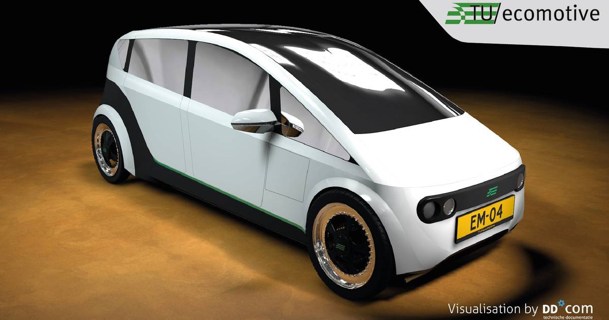 Lina is de allereerste auto gemaakt van planten | Auto | AD.nl