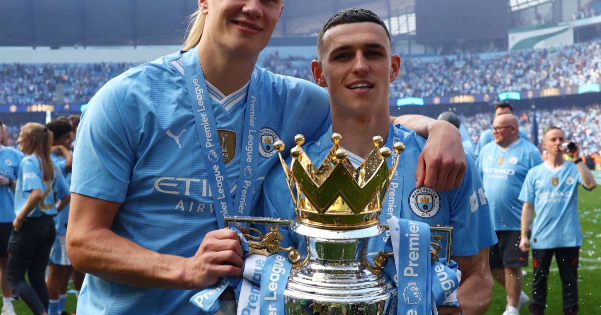 Sensationele Phil Foden leidt Manchester City naar zesde Premier League ...