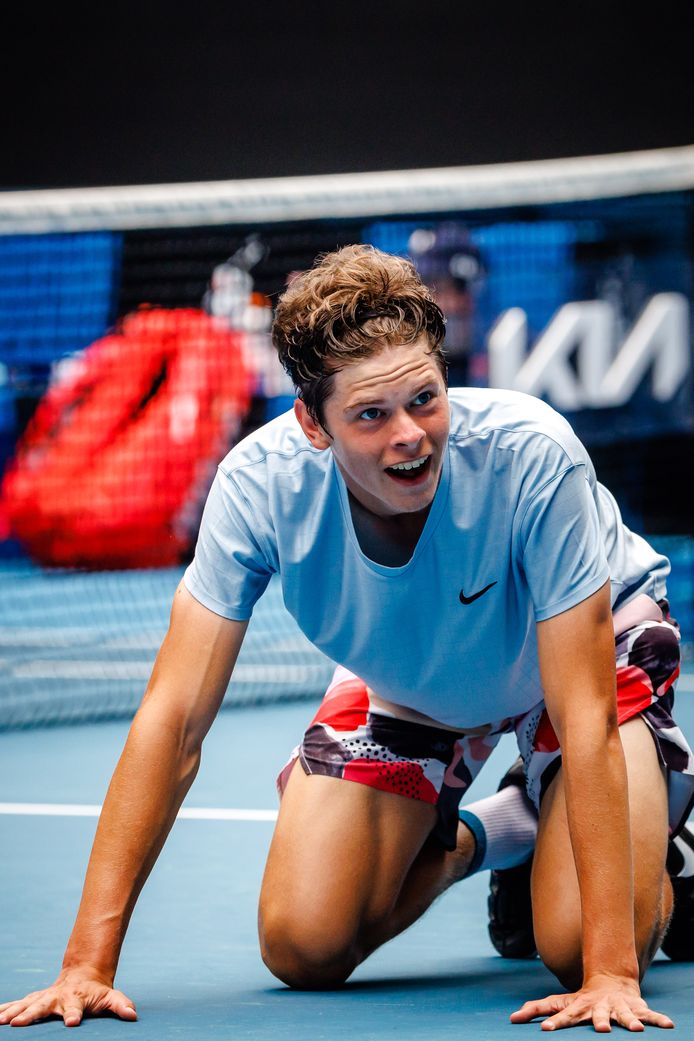 Het wapen van Australian Open-winnaar Alexander Blockx (17) : “Al heel ...