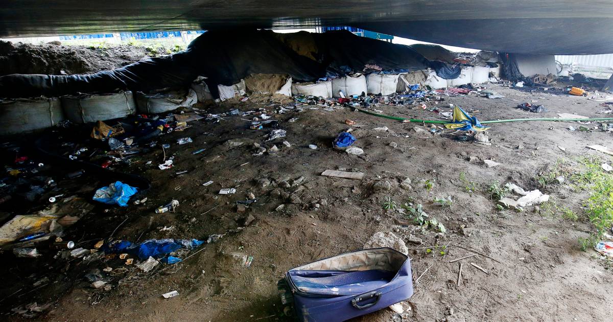 Hier in Utrecht slapen daklozen tussen de ratten en het afval: ‘Het is ...