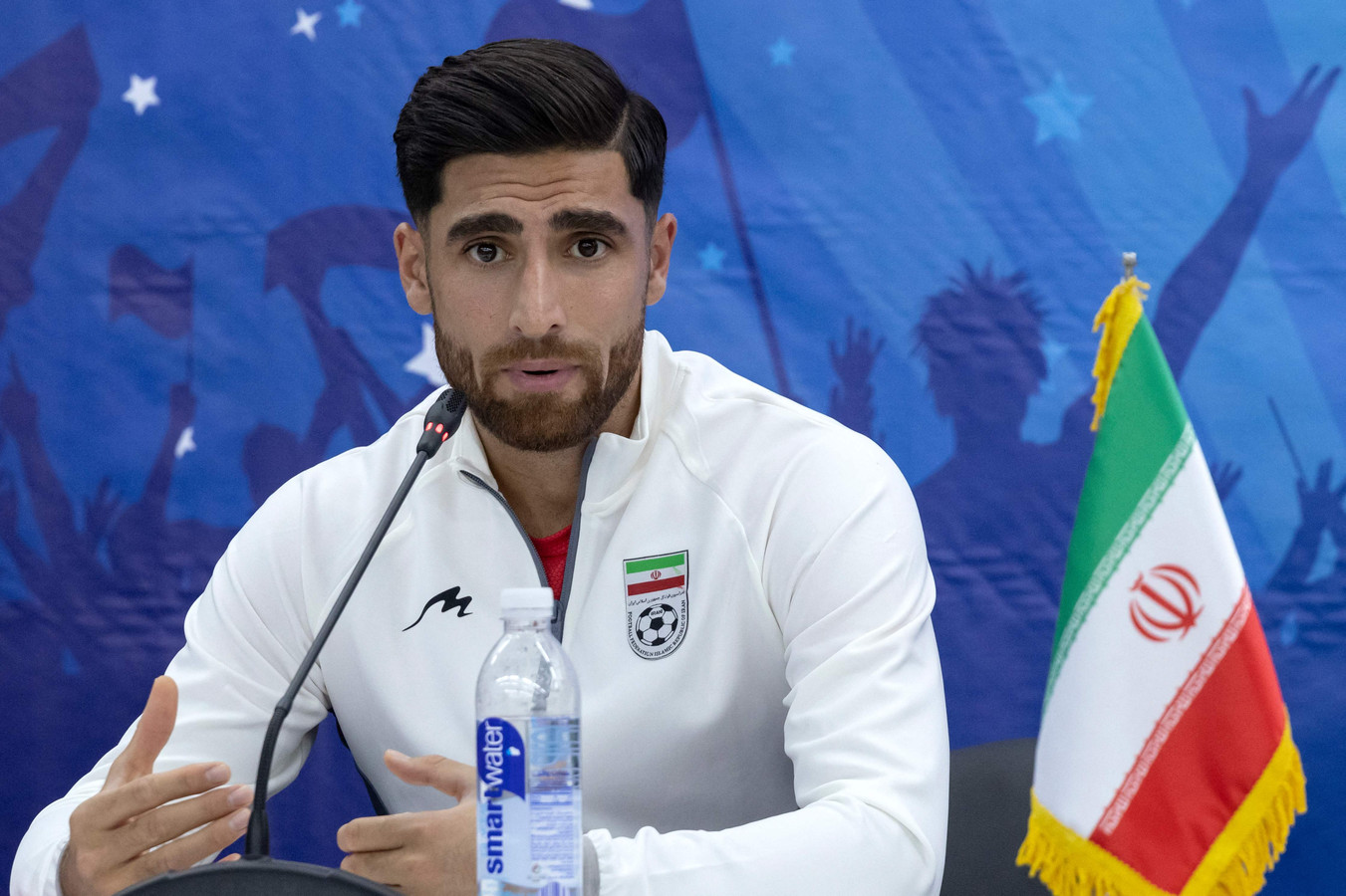 Alireza Jahanbakhsh wil niet ingaan op politieke situatie Iran: ‘Ik zou ...