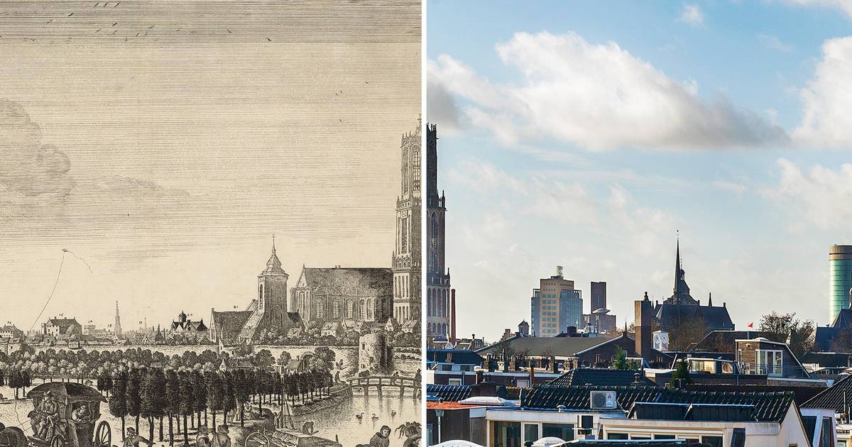 Utrechts Archief brengt veranderde skyline van de stad in beeld ...