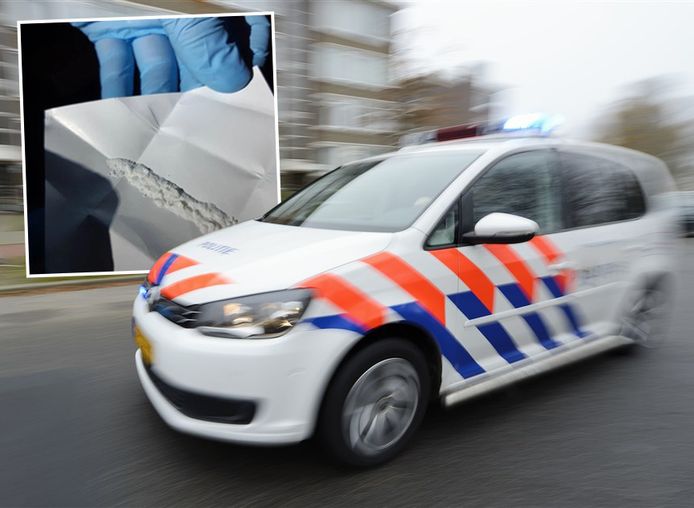 De dealer had een mooi plekje om zijn drugs te verbergen: in de ...