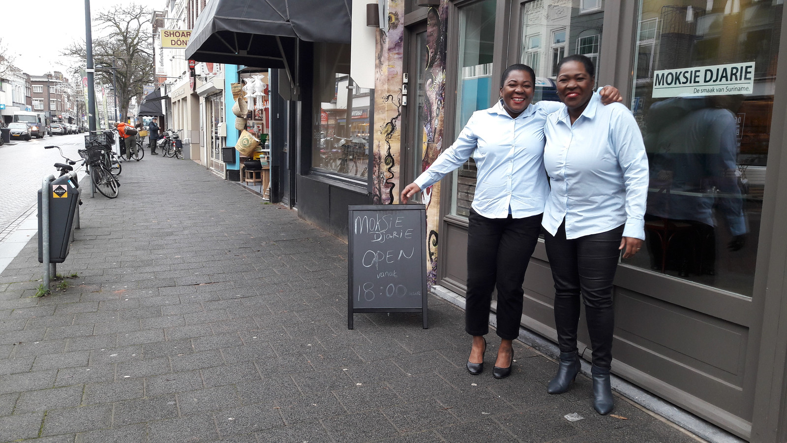 Restaurant Moksie Djarie aan de Ginnekenweg vertelt verhaal van ...