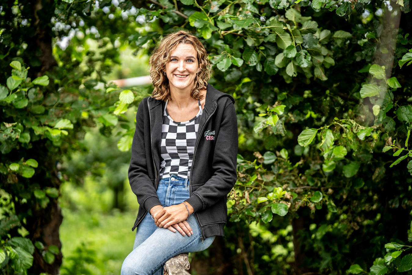 Zwarte Cross was voor Anne een groot feest met haar 15 nieuwe vrienden ...