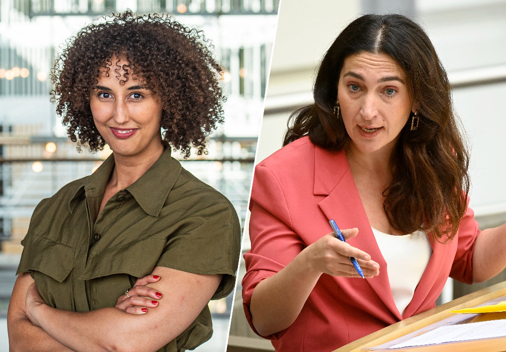 Nadia Naji (Groen) snoeihard voor Vlaams energieminister Zuhal Demir ...