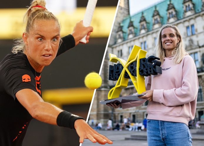 Arantxa Rus draagt titel in Hamburg op aan overleden vader: ‘Ineens zag ik hem voor me’ | Tennis ...