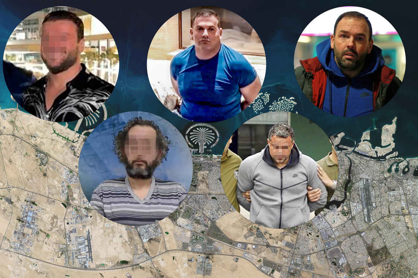 De klopjacht op de vijf drugsbazen van het ‘superkartel’: ieder met een ...