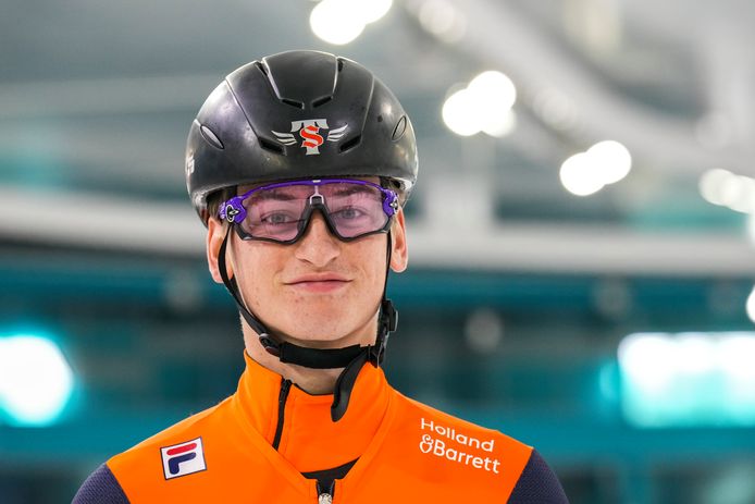 Shorttracker Hugo Bosma vindt serieus trainen mooi, al moet hij er ook ...